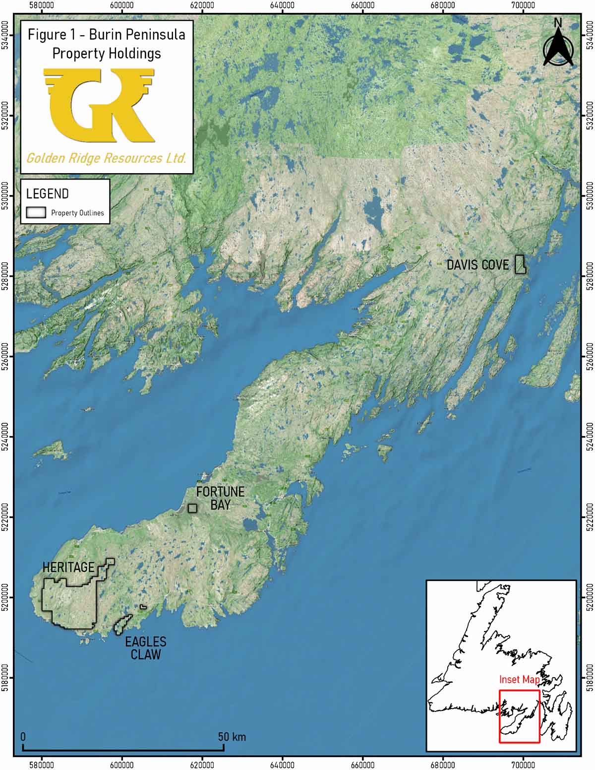 Golden Ridge Acquires District Scale Property Portfolio in Newfoundland ...