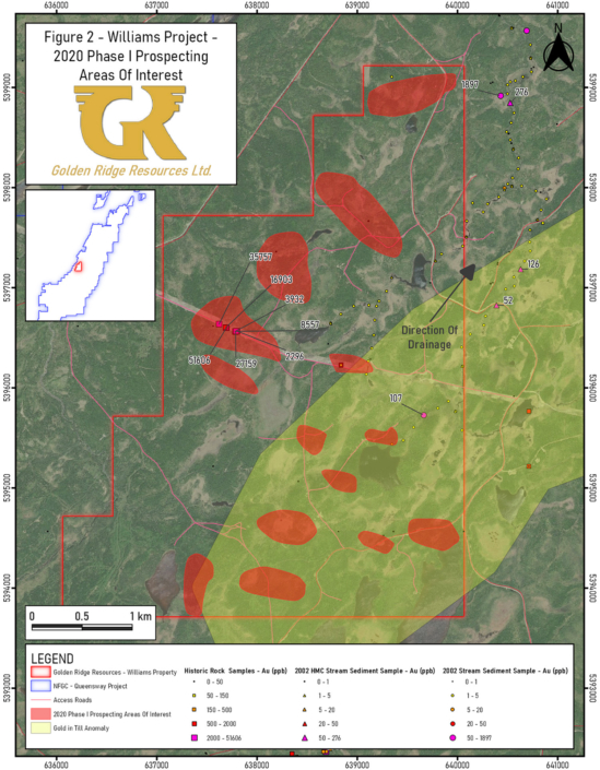 Golden Ridge Resources Announces Completion of Phase I Soil Sampling ...