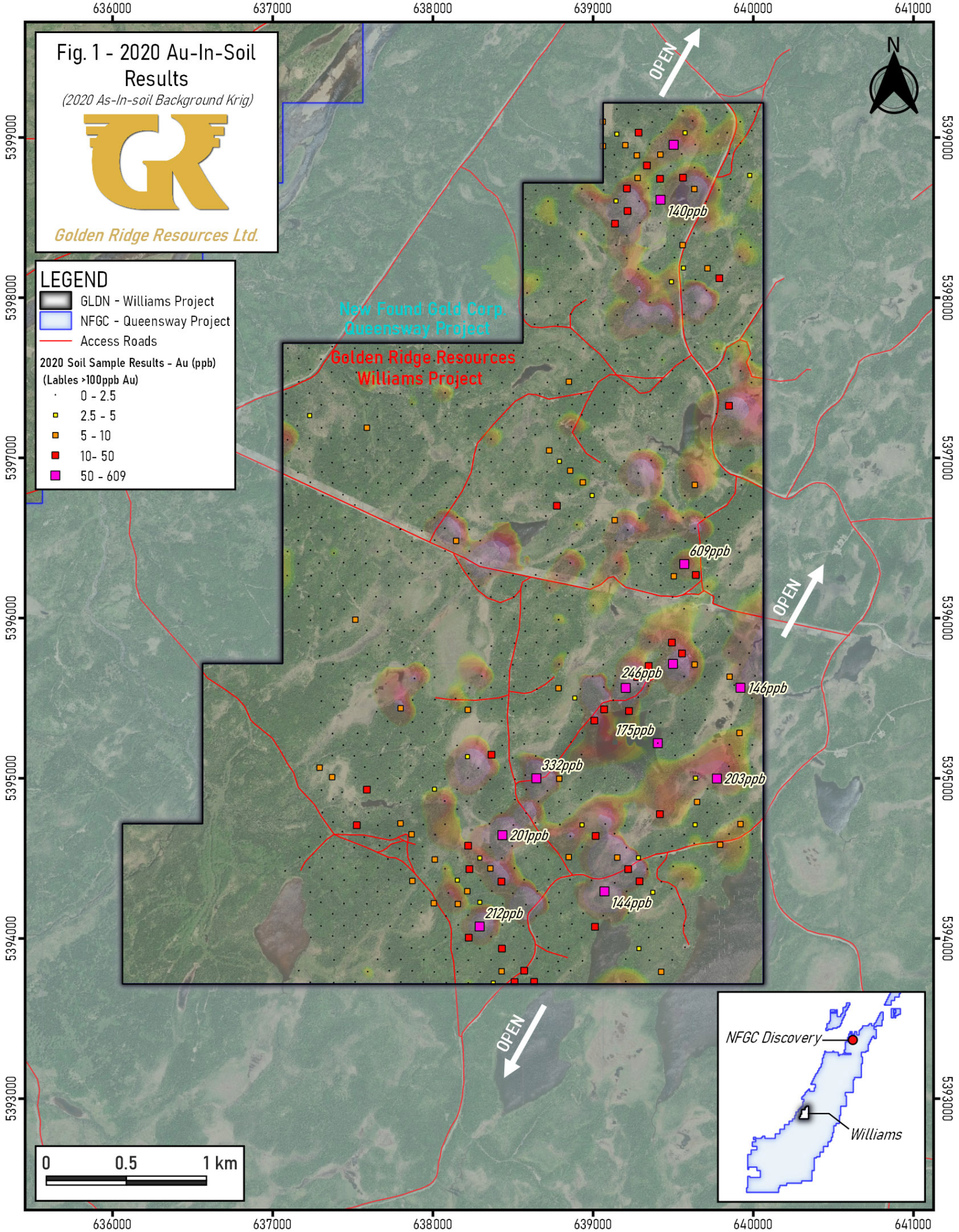 Golden Ridge Announces Results of Phase I Soil Sampling and Prospecting ...