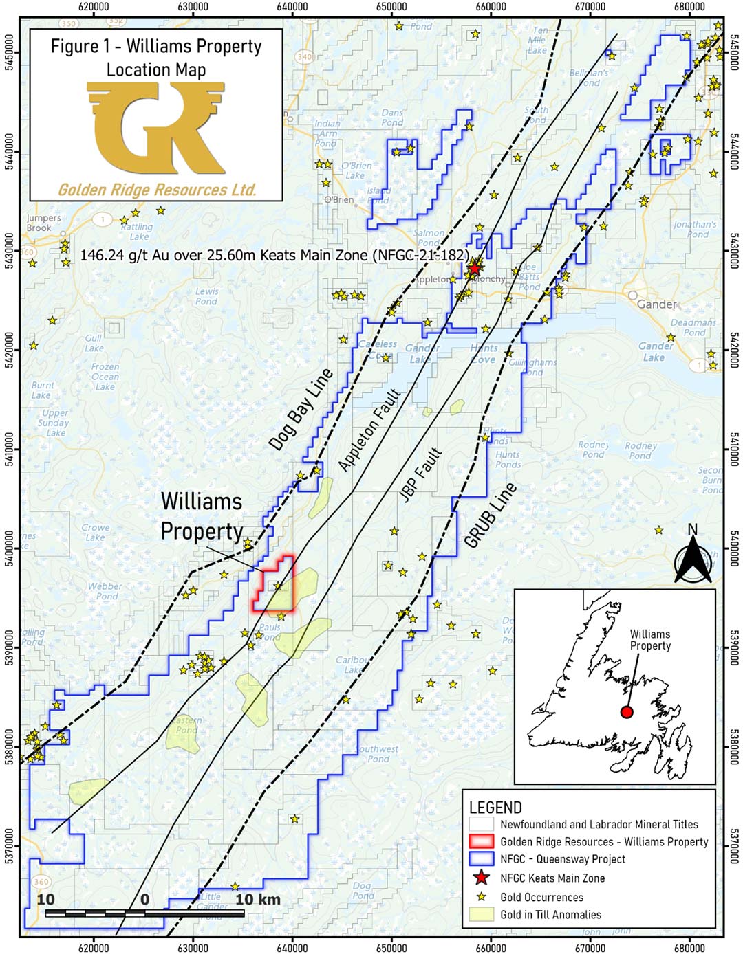 Golden Ridge Resources Commences Exploration at the Williams Gold ...